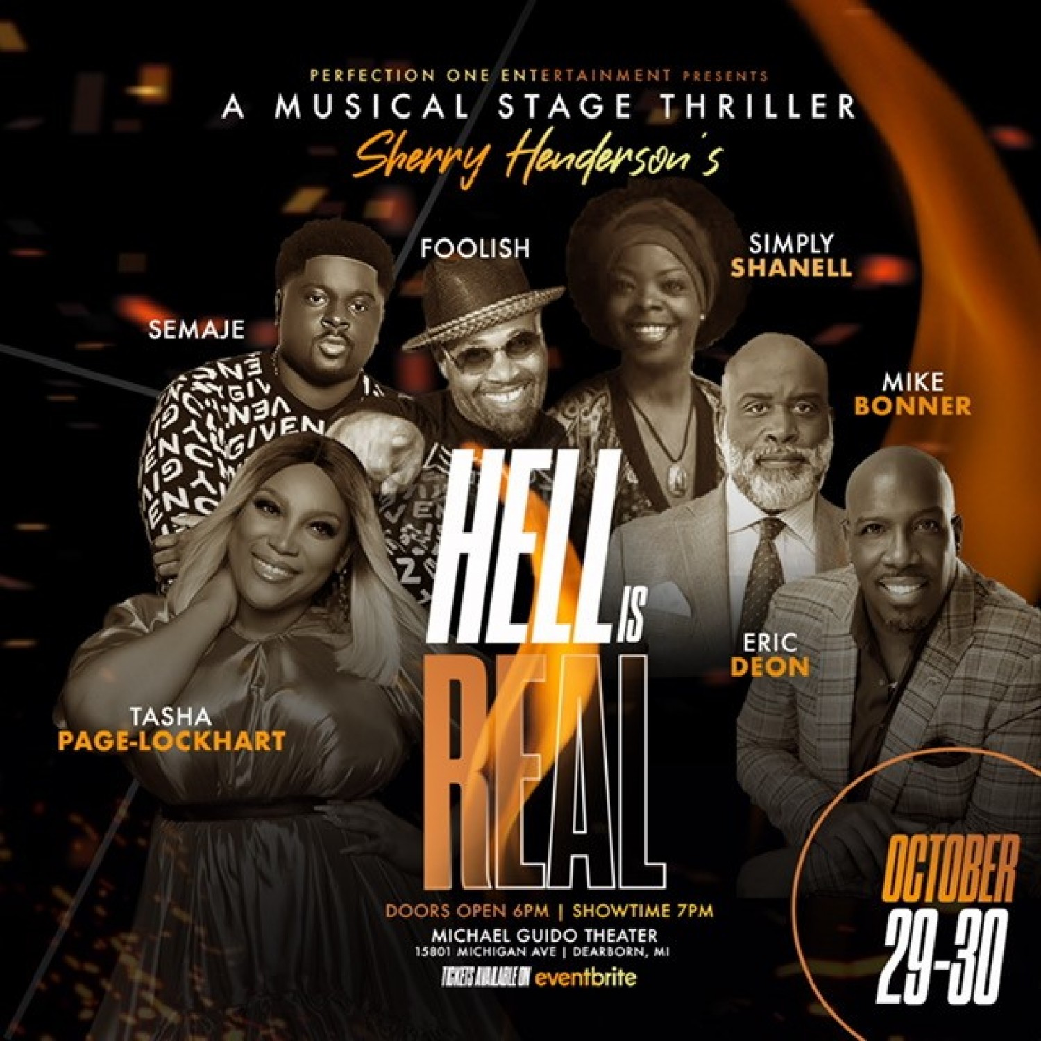 HELL IS REAL A Comedy Musical Stage Thriller|Events | Dearborn Theater